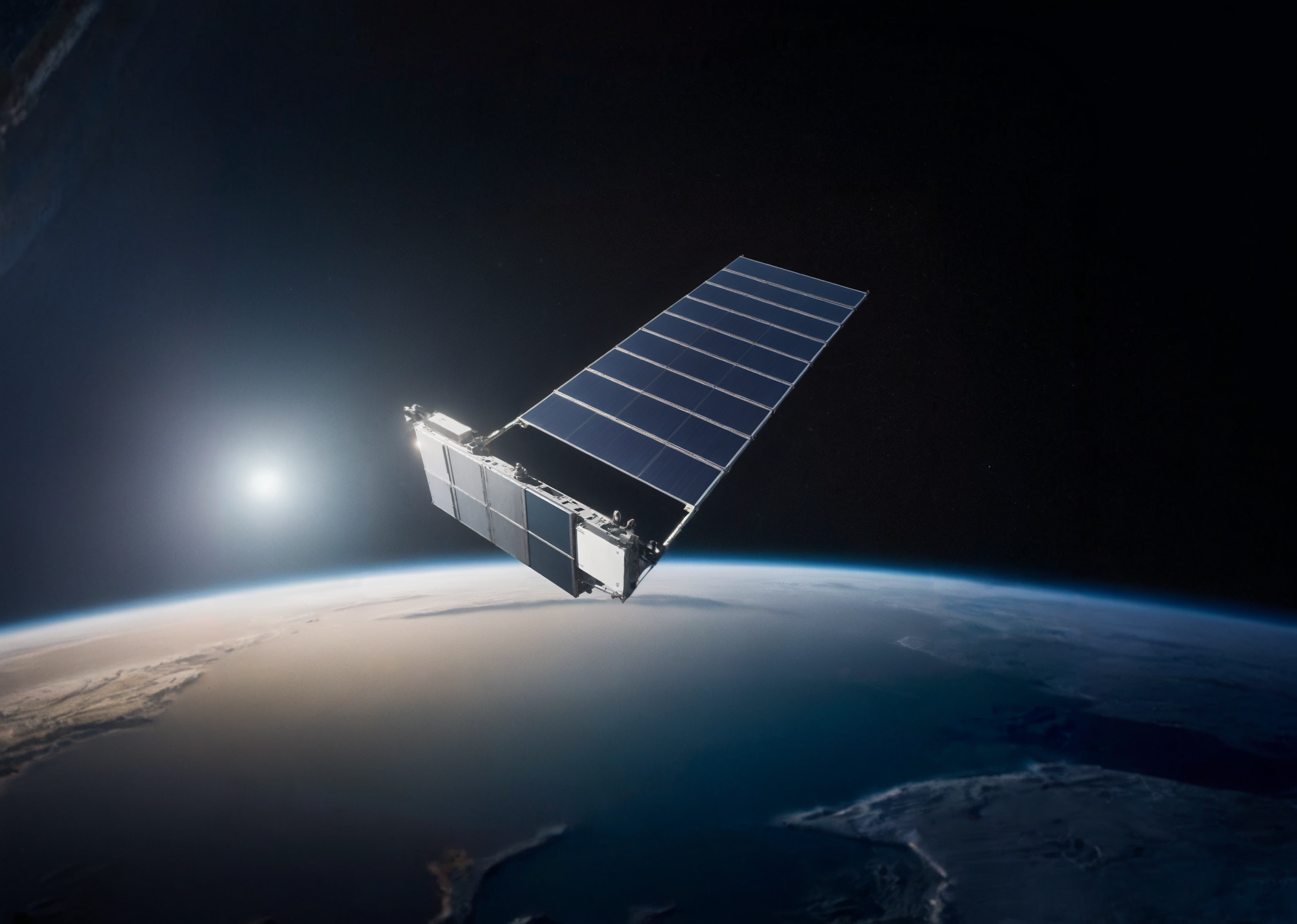 Each Starlink launch orbits satellites at 550 km, far below ...